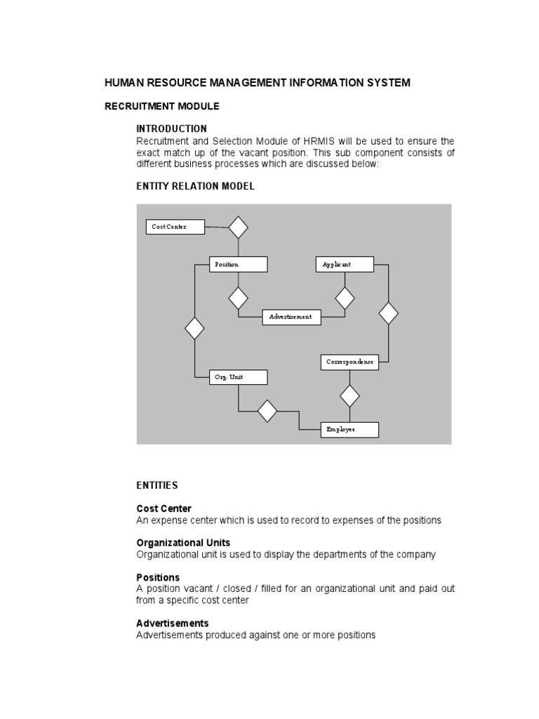 Recruitment Module | PDF | Recruitment | System