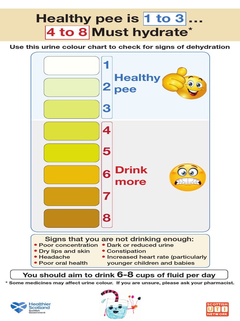 2 - Poster Healthy Pee Chart Child | PDF
