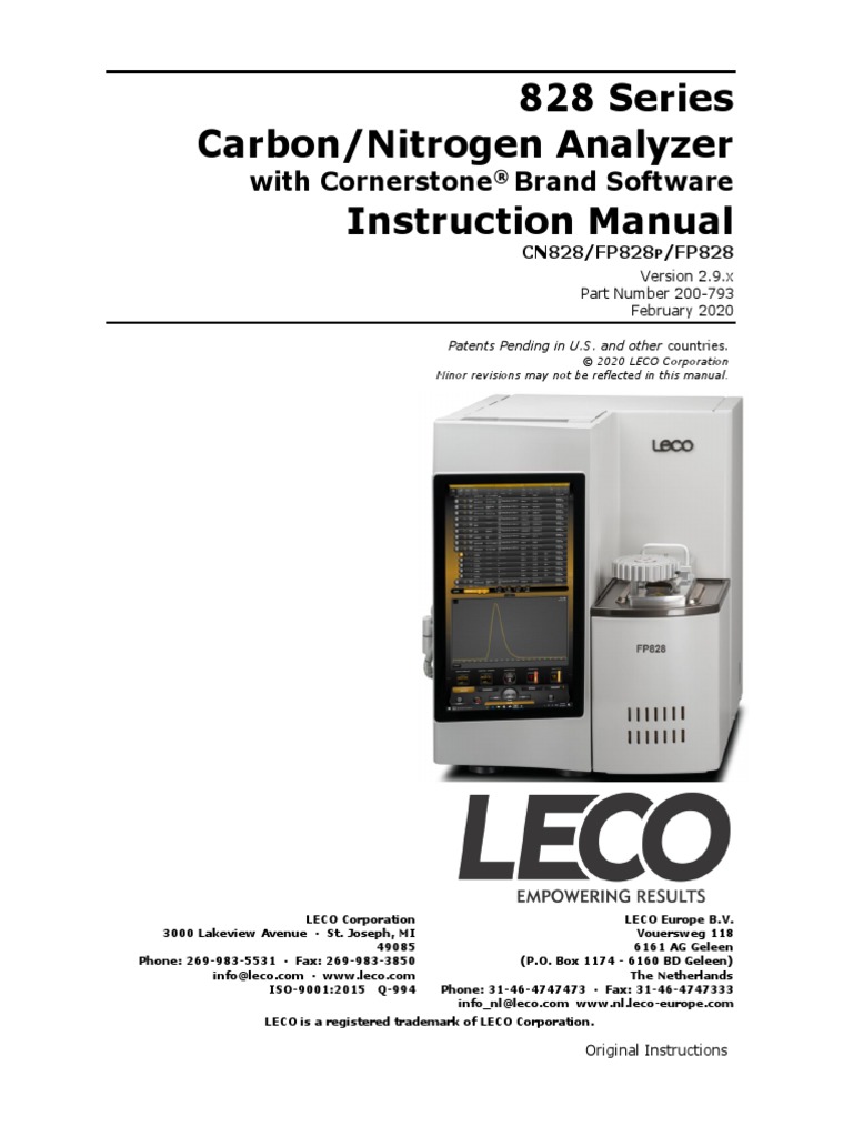 828-Series Instruction Manual V2.9.x February 2020 200-793 PDF | Download Free PDF | License ...