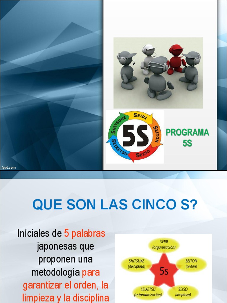 Capacitacion 5S PDF | PDF | Bienestar | Medicina