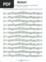 Tenor Sax Altissimo Finger Chart | PDF