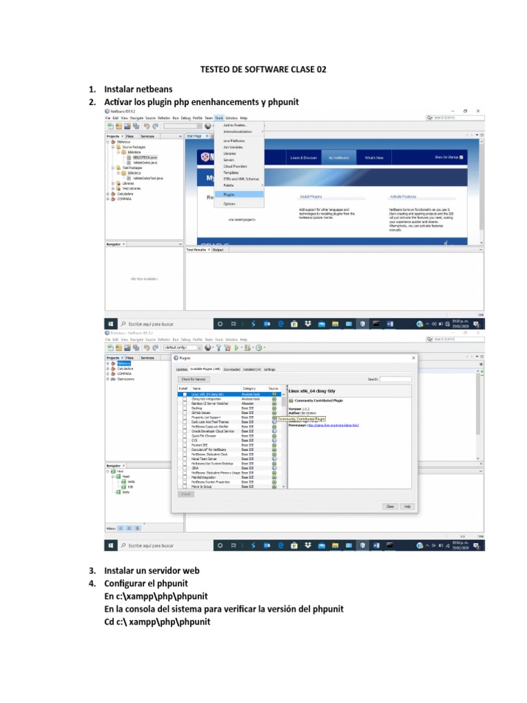 Manual de Conf de Phpunit | PDF