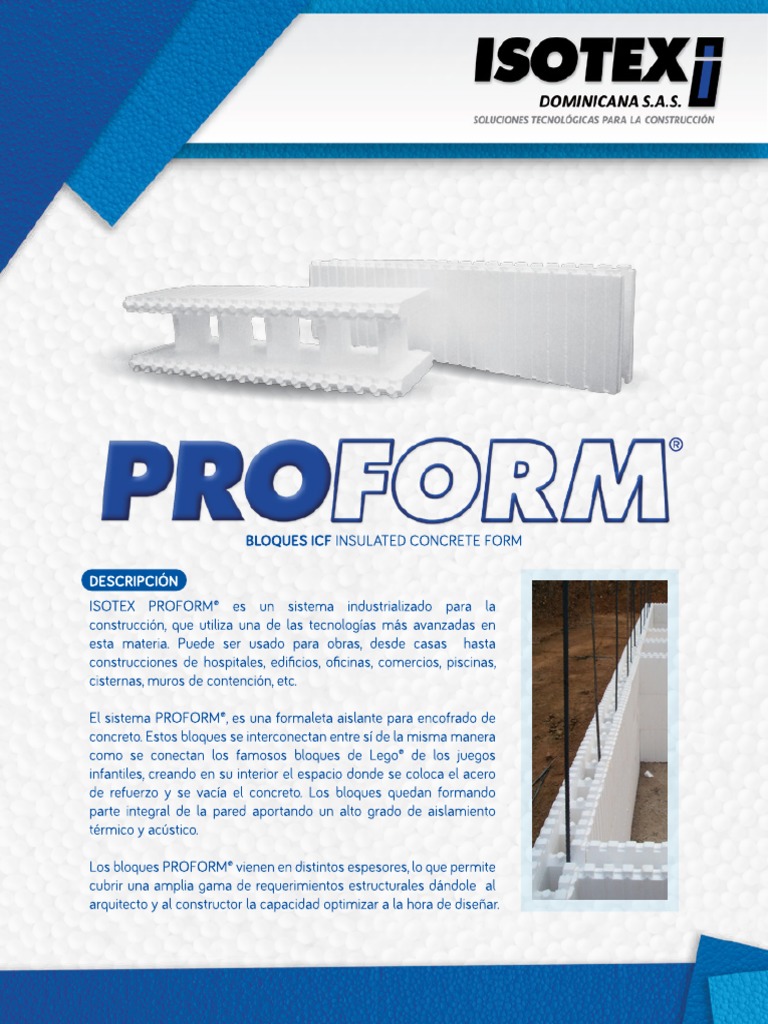 Isotex Proform Ficha Tecnica | PDF