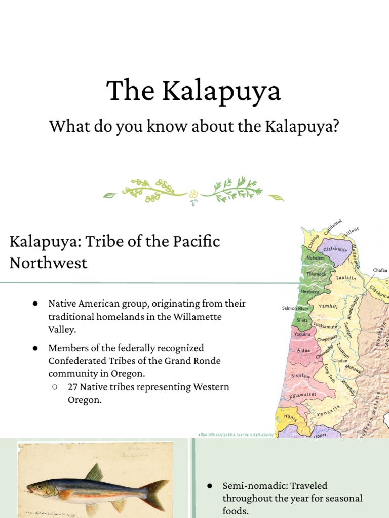 Mcs Native To Oregon - Kalapuya 1 | PDF | Natural Environment | Nature