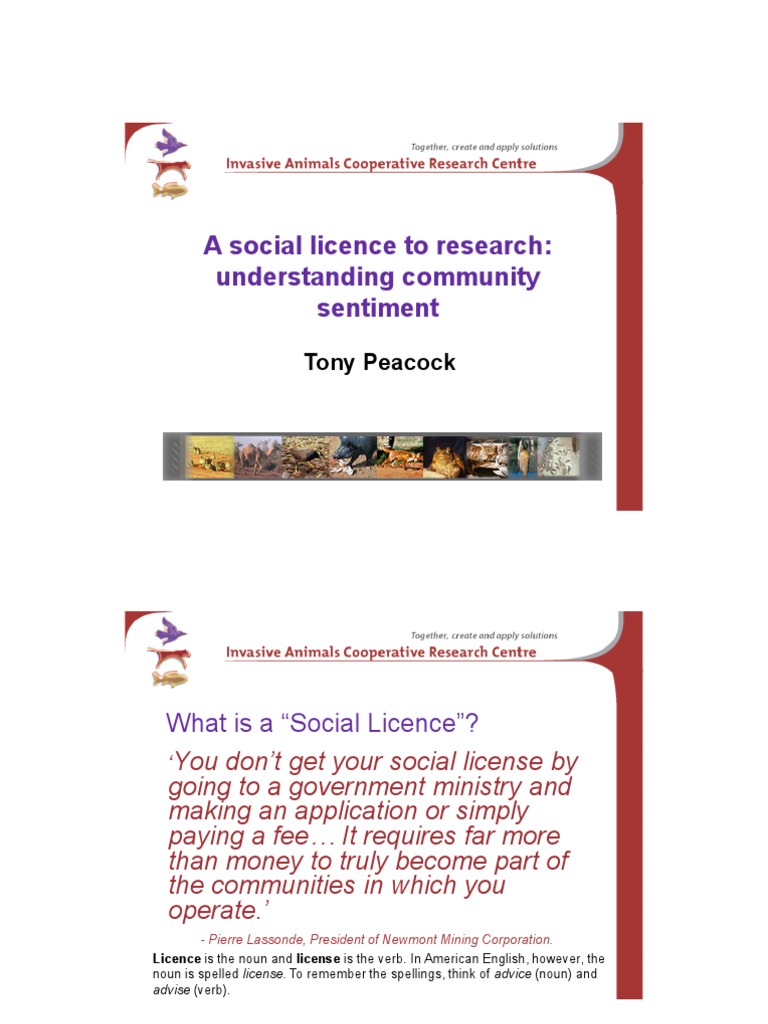 Tony Peacock Research Risk2 | PDF | Domesticated Animals | Animals And ...