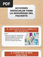 Metas Internacionales para La Seguridad Del Paciente | PDF