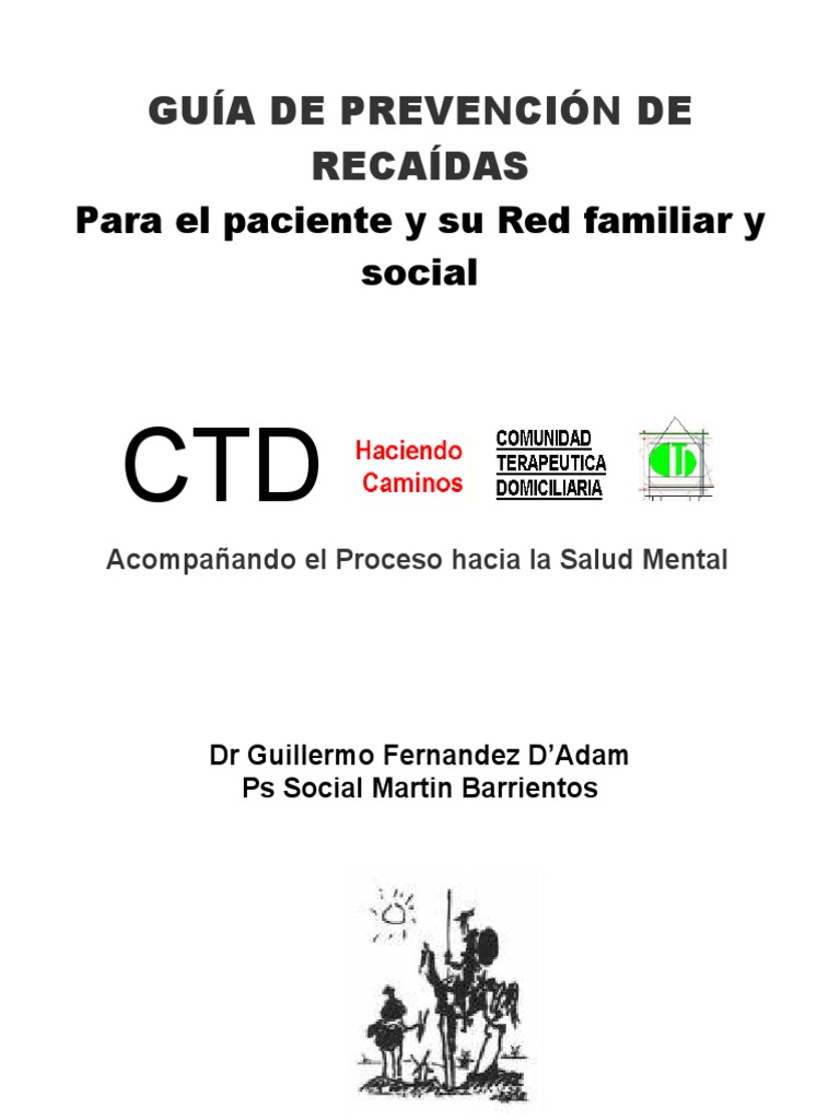 Guia PREVENCION RECAIDAS 2020 GFD | PDF | La dependencia de sustancias | Las emociones