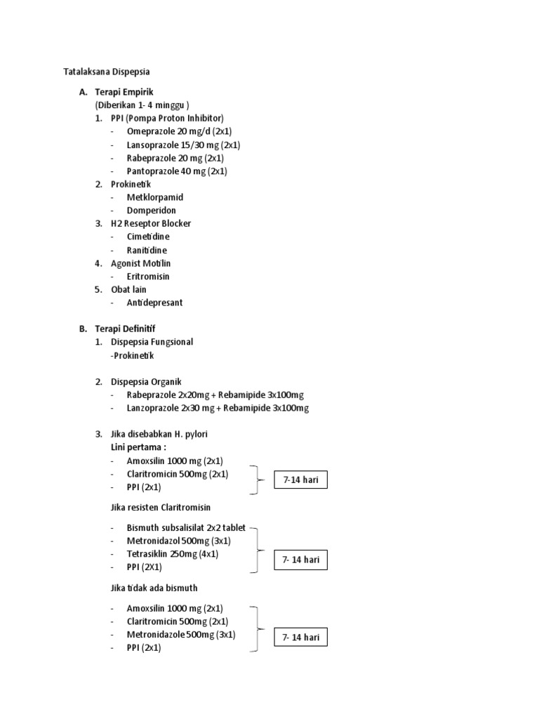 Panduan Terapi Dispepsia | PDF | Kesehatan Holistik