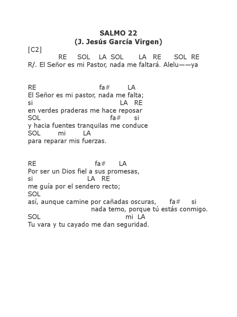 Salmo 22 | PDF