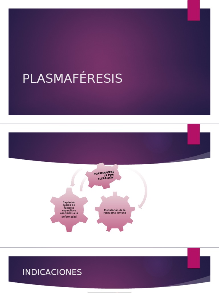 PLASMAFÉRESIS | PDF