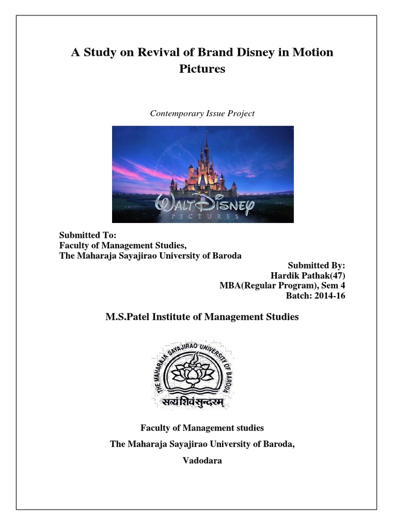 Reviving Disney: Bob Iger's Impact | PDF | The Walt Disney Company | Pixar