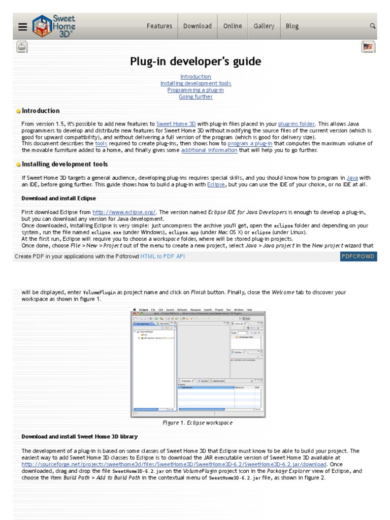 Plug-In Developer's Guide: Features Download Online Gallery Blog | PDF | Eclipse (Software ...