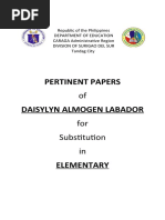 Pertinent Papers: Tagbina Central Elementary School (School) | PDF