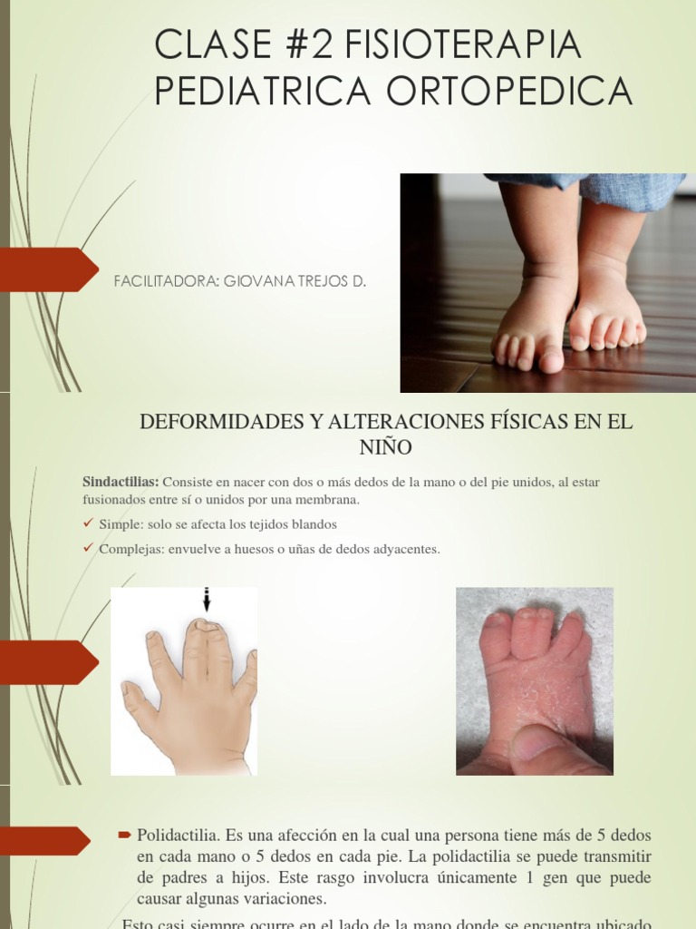 Deformidades Físicas en Niños | PDF | Pie | Rodilla