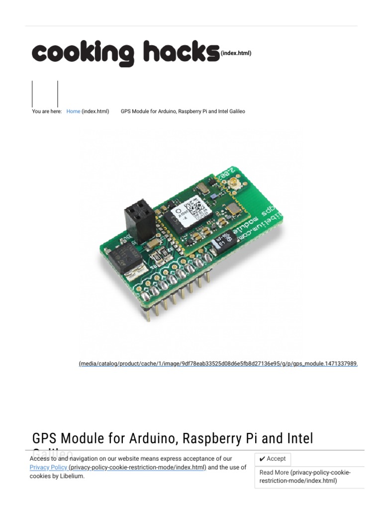GPS Module For Arduino, Raspberry Pi and Intel Galileo | PDF | Digital ...
