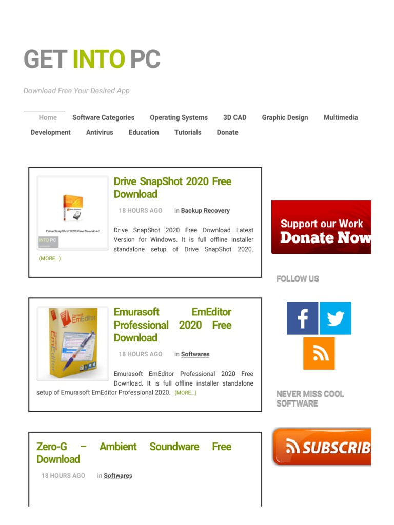 Get Into PC - Download Free Your Desired App | PDF | Installation ...