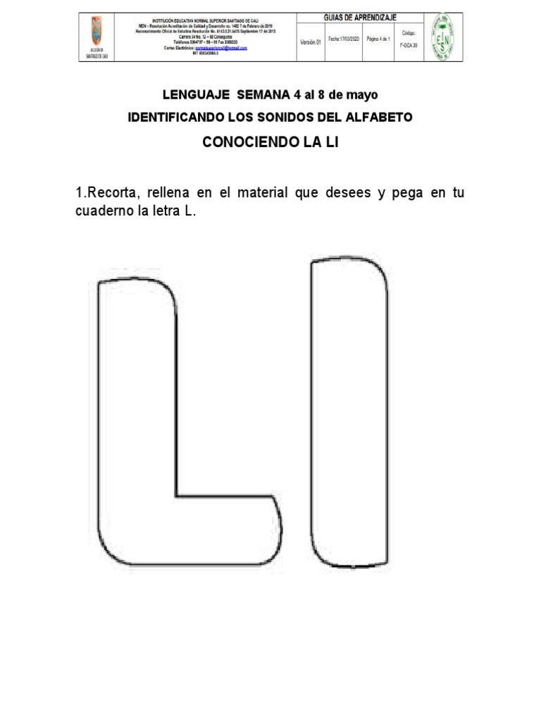 1.Recorta, rellena en el material que desees y pega en tu cuaderno la ...