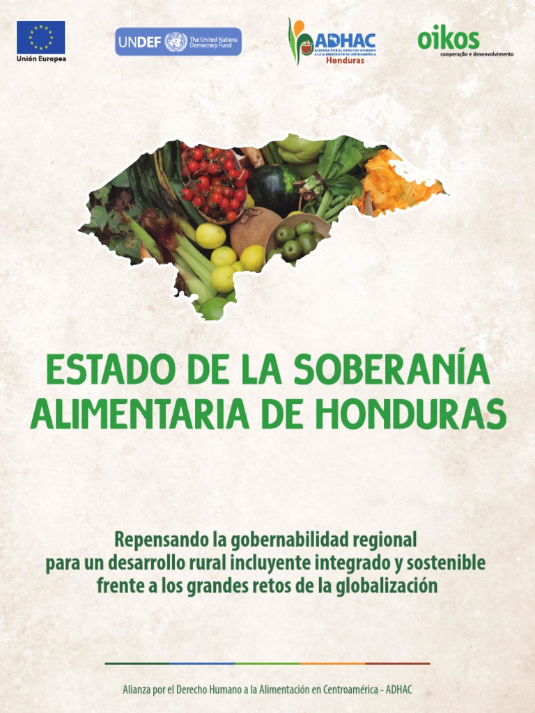 Estado de La Soberania Alimentaria de Ho PDF | PDF | Centroamérica ...