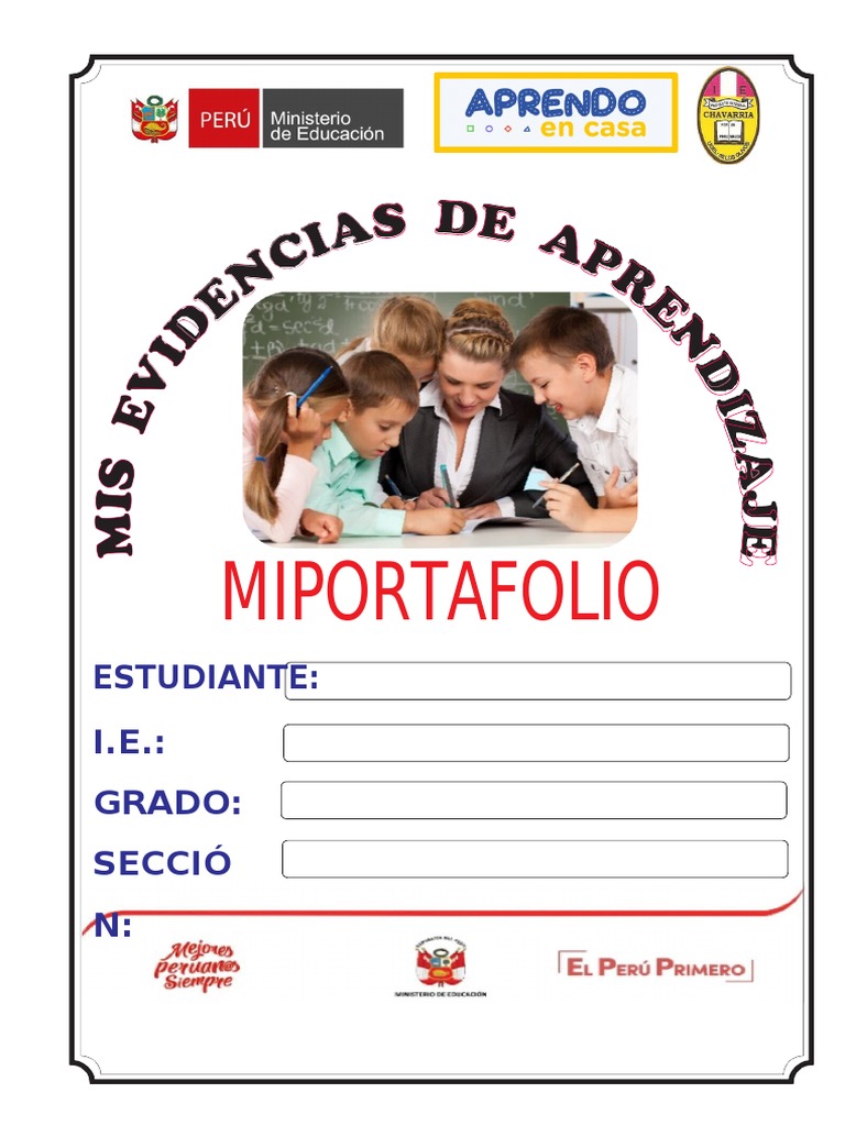 Portafolio Estudiante - Aprendo en Casa 2020 | PDF | Evaluación ...
