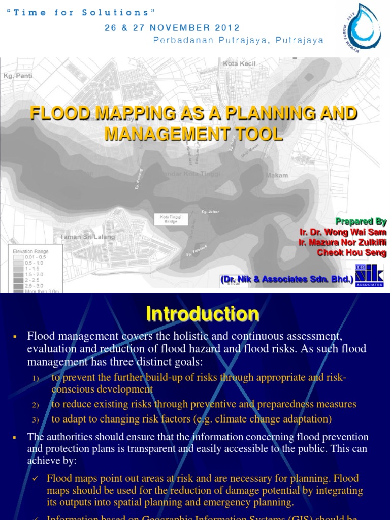 Paper 8-Flood Mapping As A Planning and Management Tool, DNA PDF | PDF ...