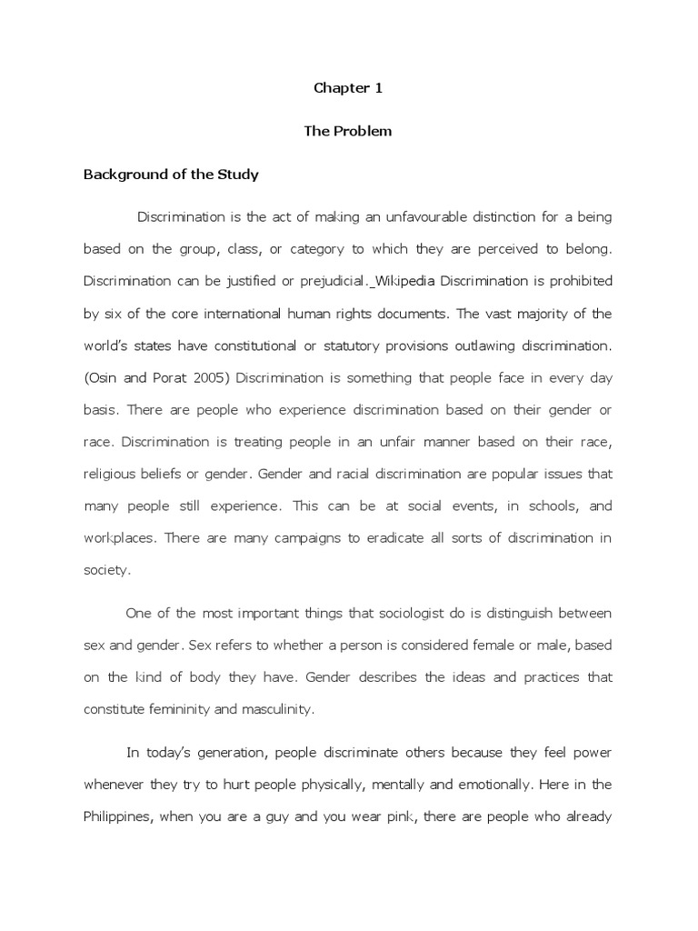 prevalence-of-gender-discrimination-pdf-gender-gender-studies