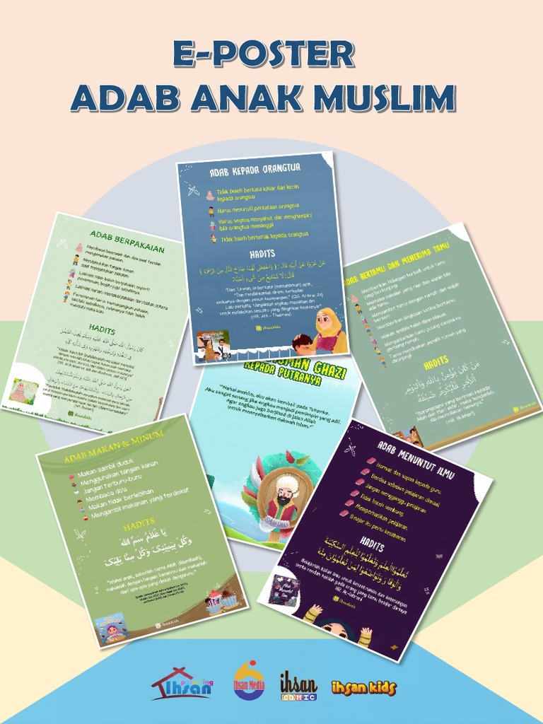 E-Poster Adab Anak Muslim PDF | PDF