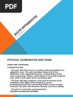 Key Peritoneal Signs of Peritonitis | PDF | Peritoneum | Abdomen