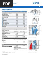 JLG 1255 Telehandler Specifications | PDF | Horsepower | Axle
