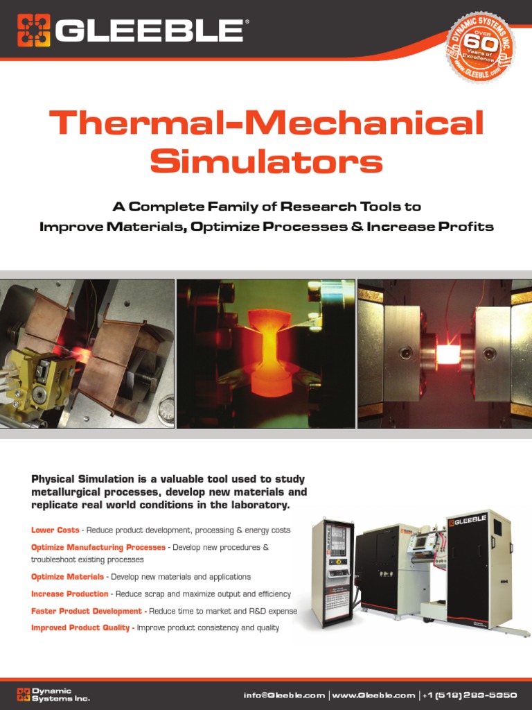 2018 Gleeble Solutions Guide 10 18 PDF | PDF | Fracture | Ultrasound