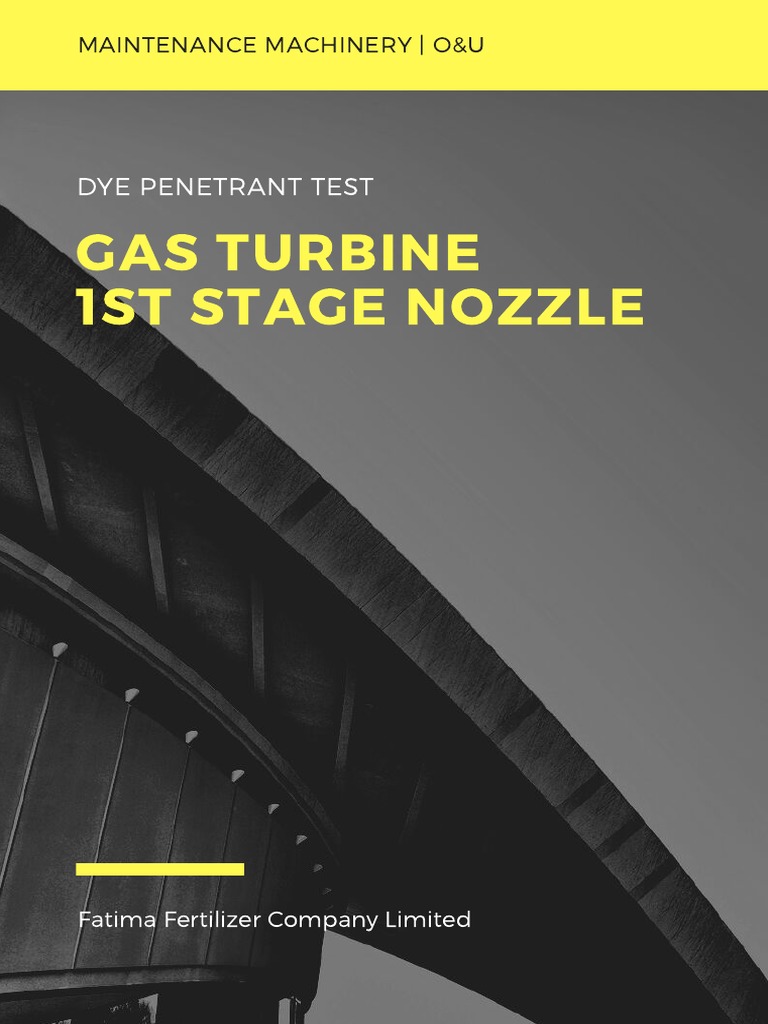 Turbine 1st Stage Nozzle - DPT | PDF | Propulsion | Energy Technology