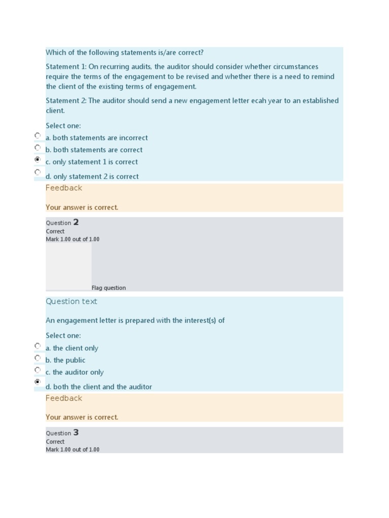 Audit 3 | PDF | Internal Control | Audit