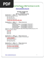 CS101 FINAL Preparation Module 82 To 234 Mega File | PDF | Computer Program | Programming