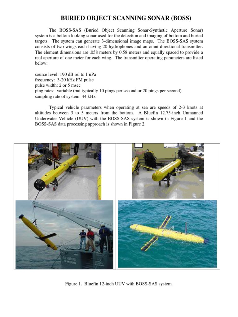 Buried Object Scanning Sonar (Boss) | Download Free PDF | Sonar | Analog To Digital Converter