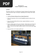 Jar Test Procedure and Calculations Guide | PDF | Flow Measurement ...