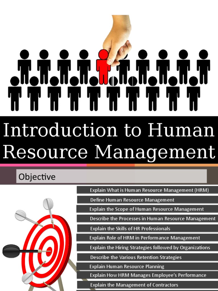 Introduction To Human Resource Management | PDF | Human Resource ...