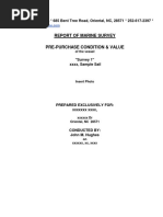 Boat Survey Inspection Checklist | PDF | Rigging | Boats