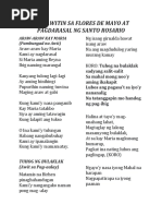 Tagalog Rosary Prayers | PDF