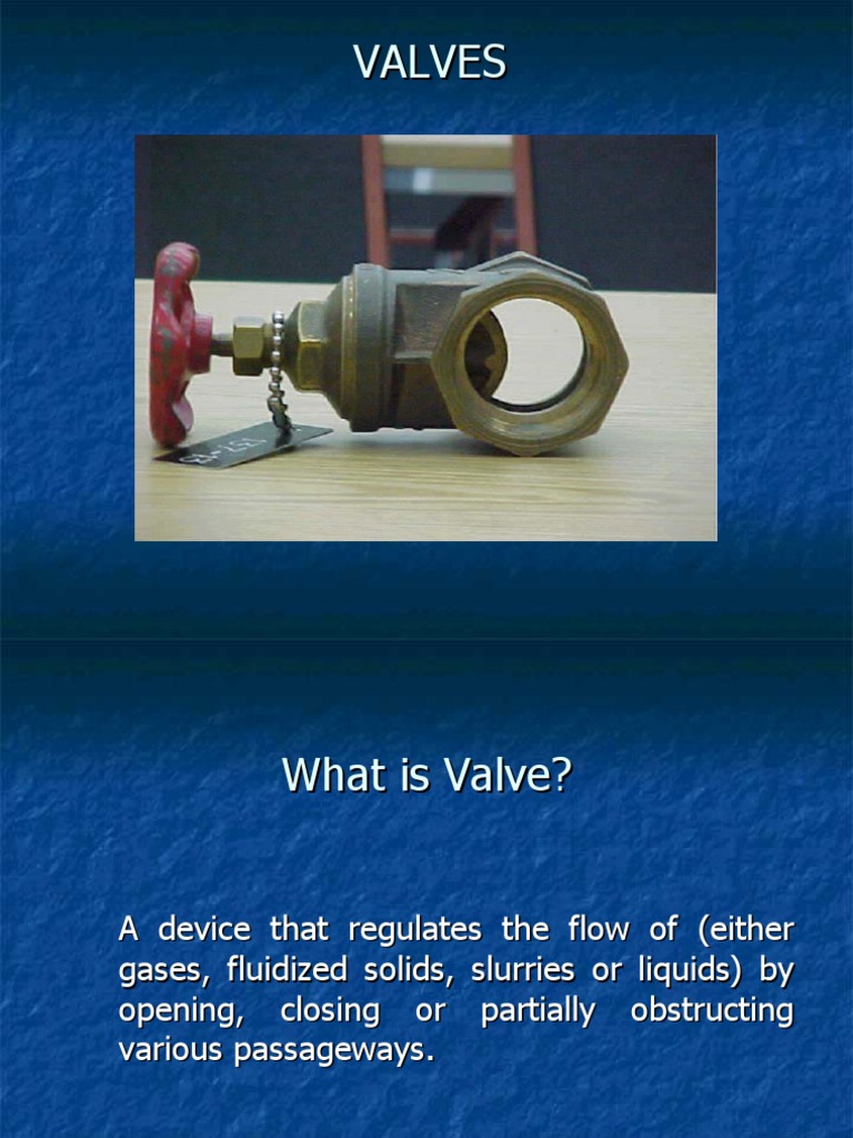 Valves | PDF | Valve | Plumbing
