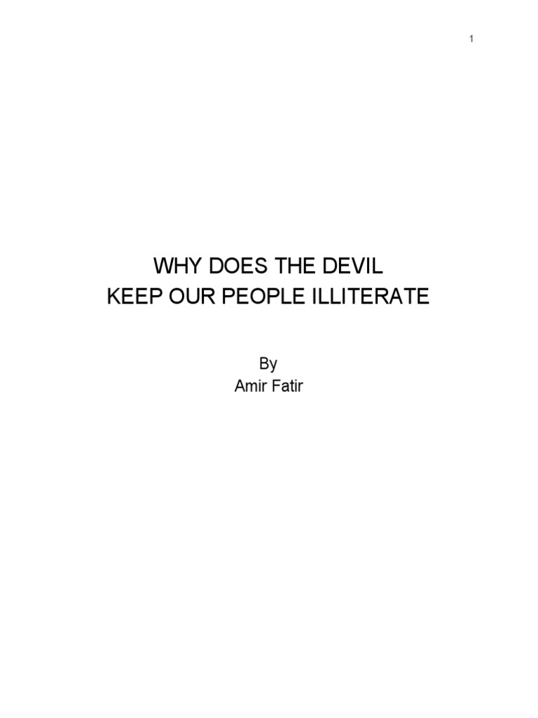 Why Does The Devil PDF | PDF | Satan | Muhammad