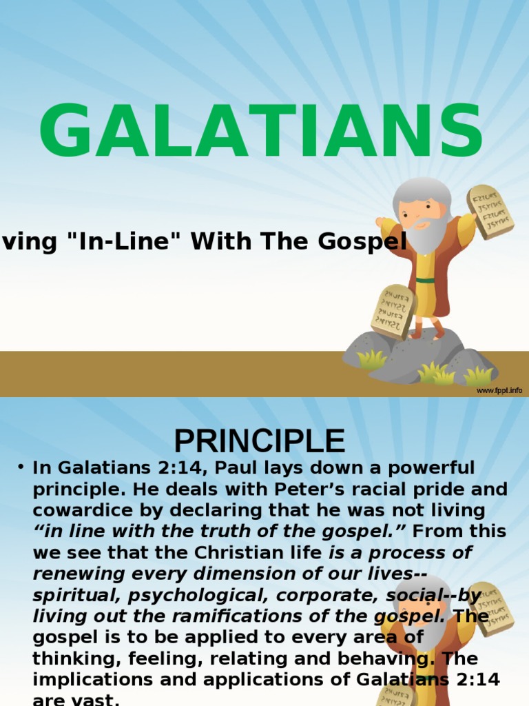 Galatians For You - Living The Gospel | PDF | The Gospel | Relativism