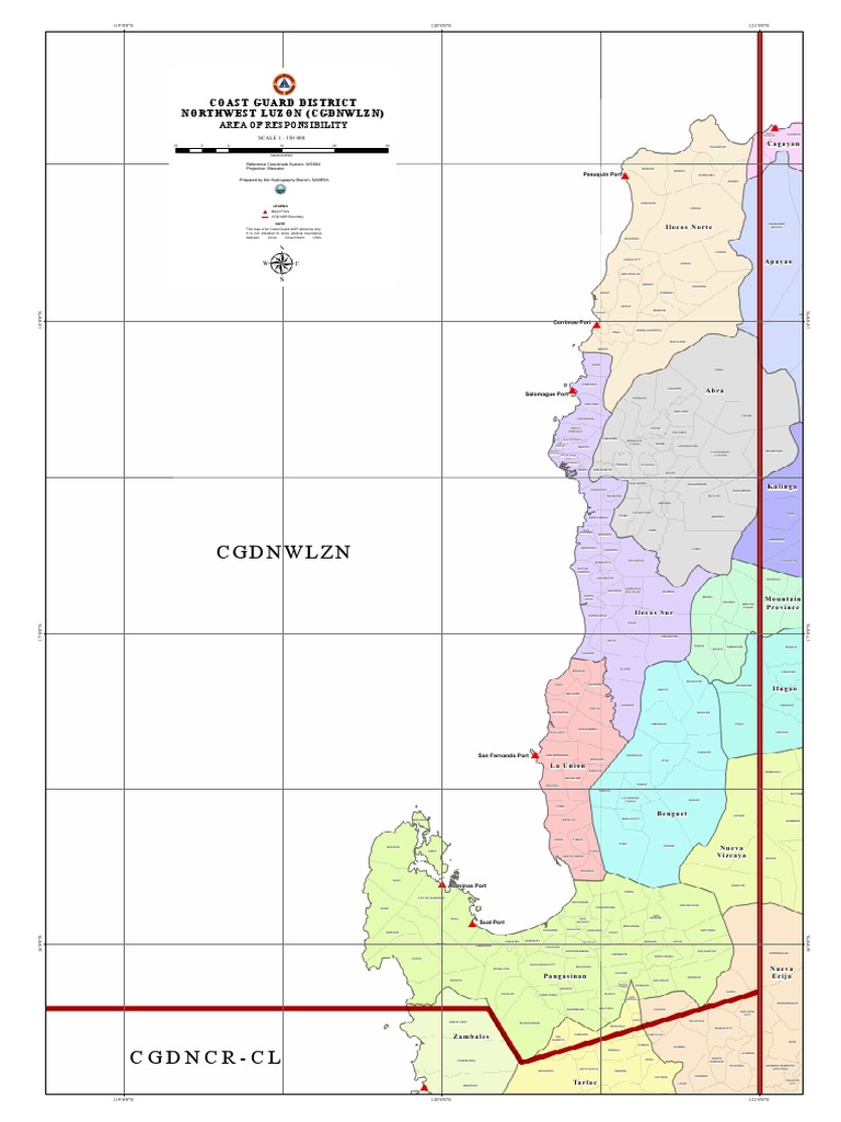 CGDNWLZN Coast Guard District Northwest Luzon CGDNWLZN PDF Luzon