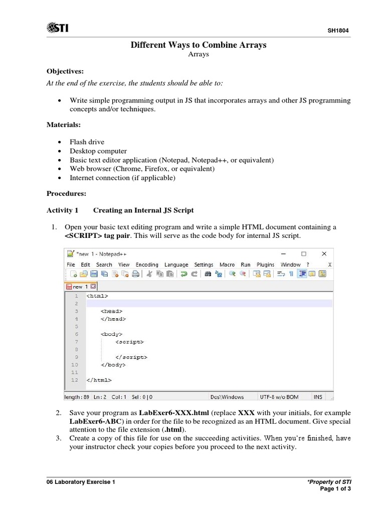 06 Laboratory Exercise 1 PDF | PDF | Html | Java (Programming Language)