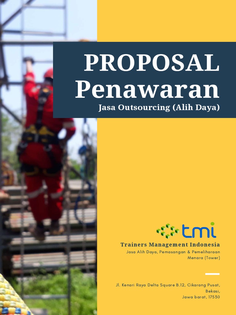 Proposal Penawaran Jasa Alihdaya (Outsource) | PDF