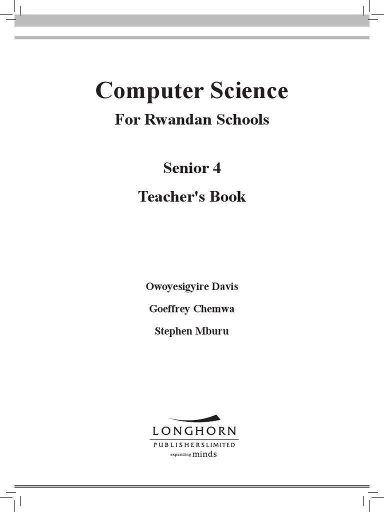 Computer Science. | PDF | Learning | Teachers