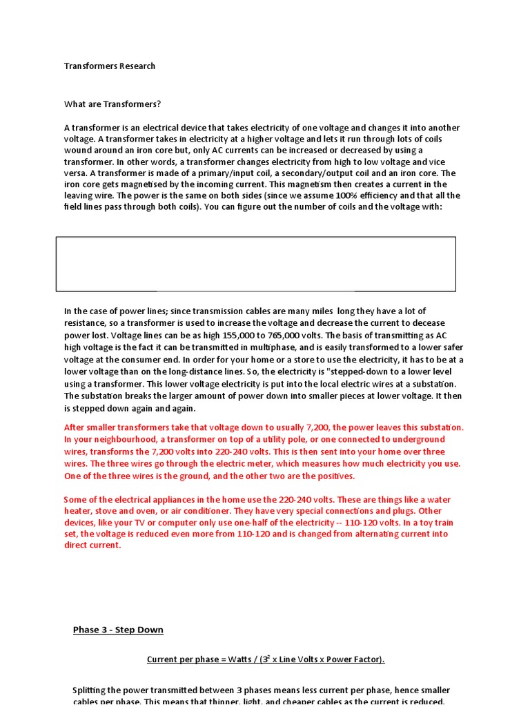 Transformers Research | PDF