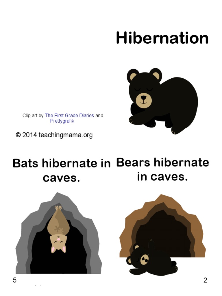 Hibernation Emergent Reader 21 PDF | PDF