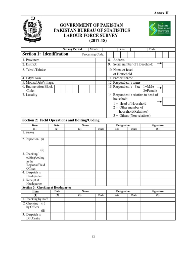 Questionnaire 2017-18 (Final) With Report PDF | PDF | Piece Work ...