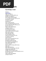 What Is This Feeling - Wicked Lyrics | PDF