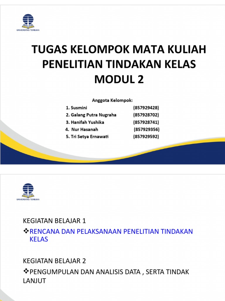 Tugas Kelompok Modul 2 PTK | PDF