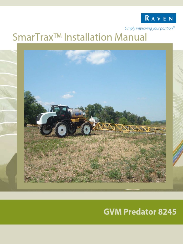 016-0190-086-A - SmarTrax - GVM Predator 8245 - Installation Manual PDF | PDF | Valve | Global ...